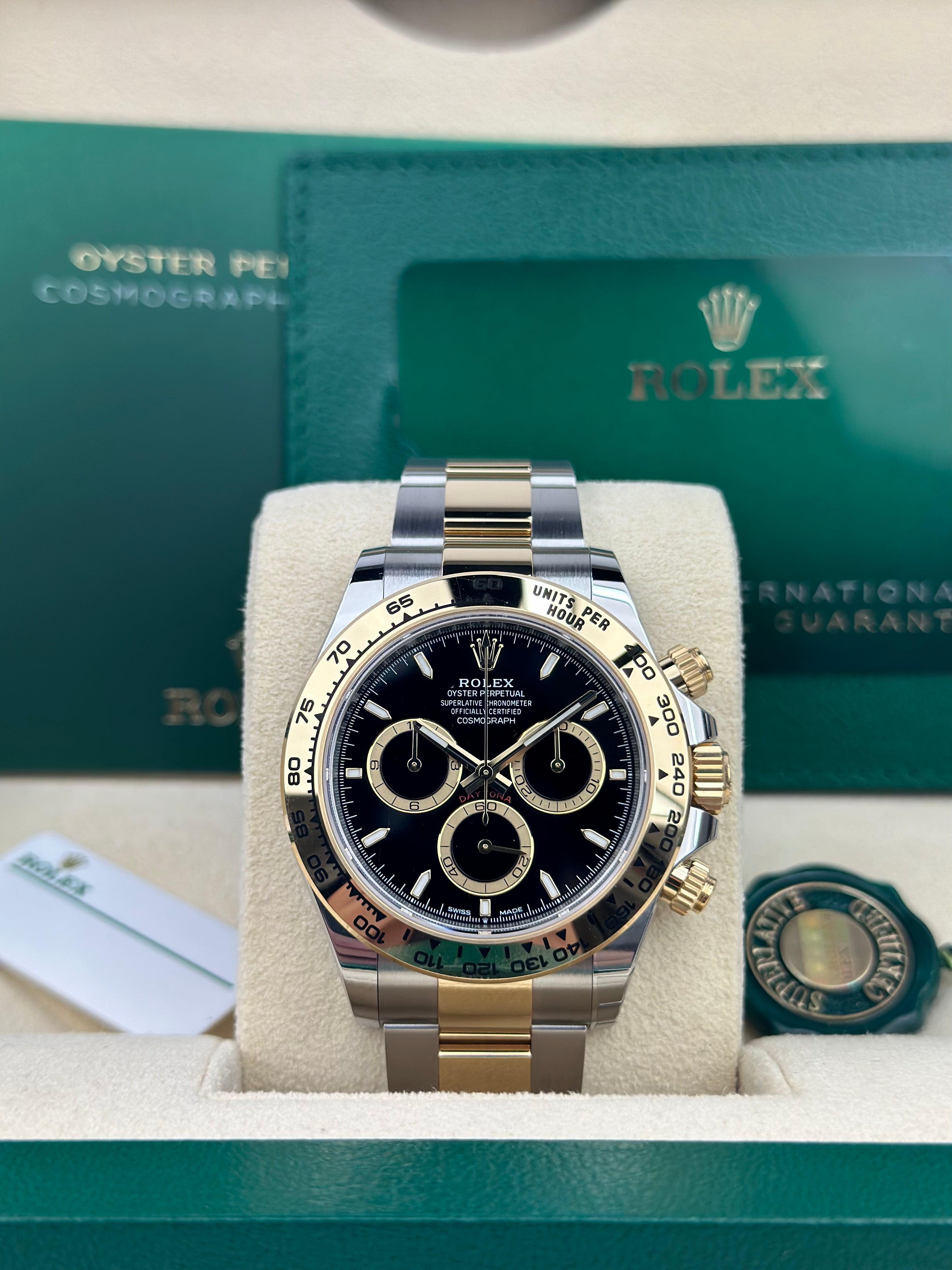 ROLEX COSMOGRAPH DAYTONA 126503 BLACK UNWORN
