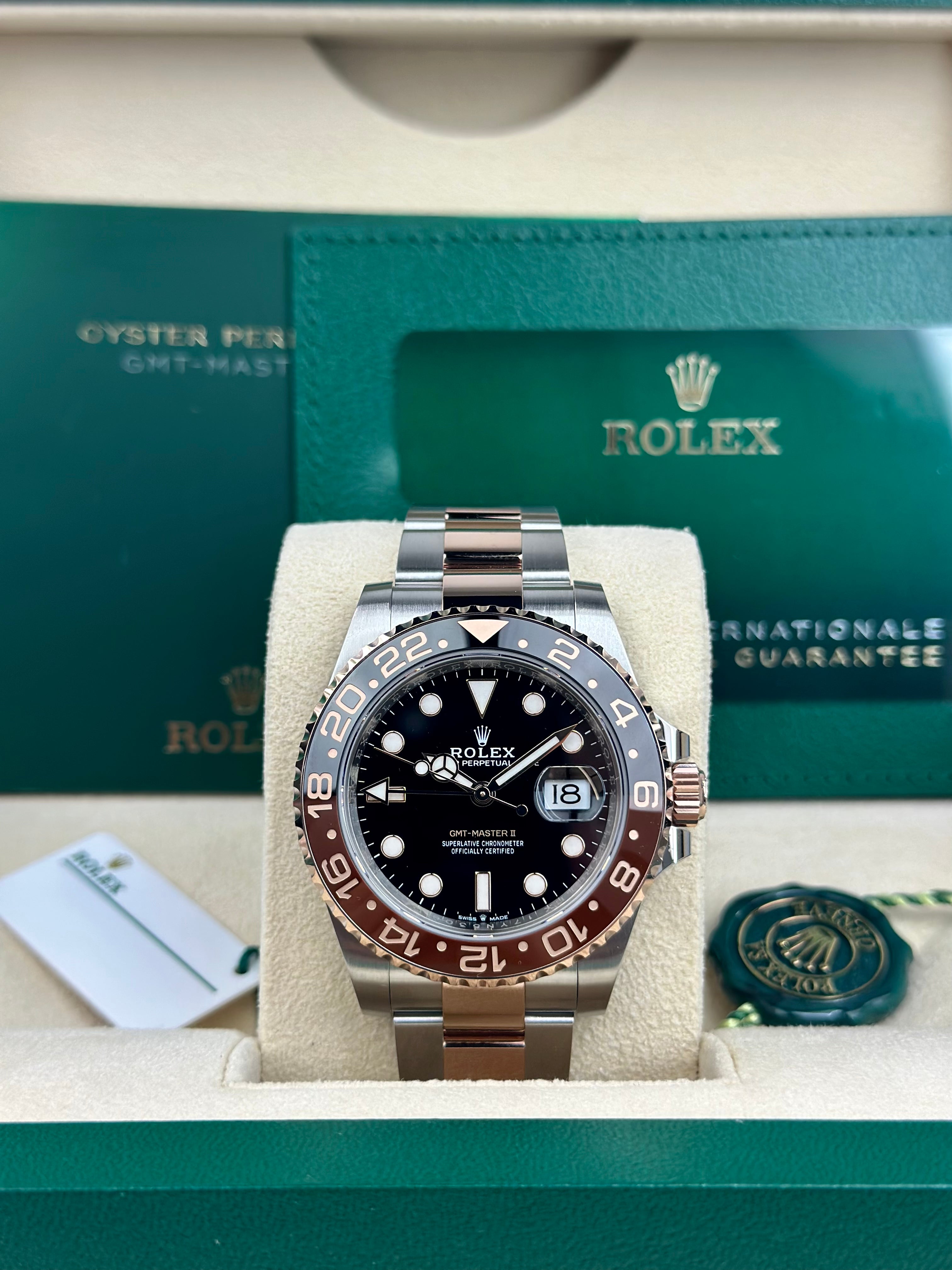 Rolex GMT-MASTER II 126711CHNR UNWORN